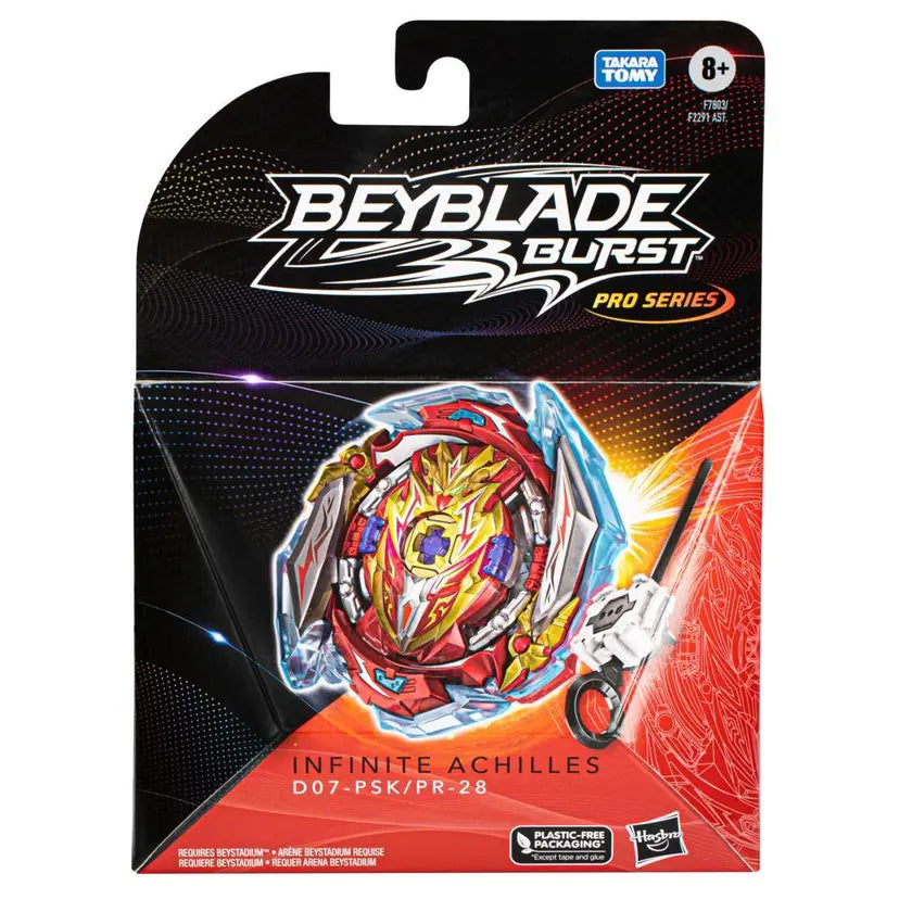 Beyblade Burst Pro Series Infinite Achilles WAVE 9 Spinning Top Starte ...