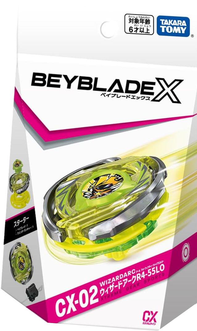 Beyblade X CX-02 STARTER Wizard Arc RESTOCKED – Mall of Beys -The Official Store of Beyblade ...